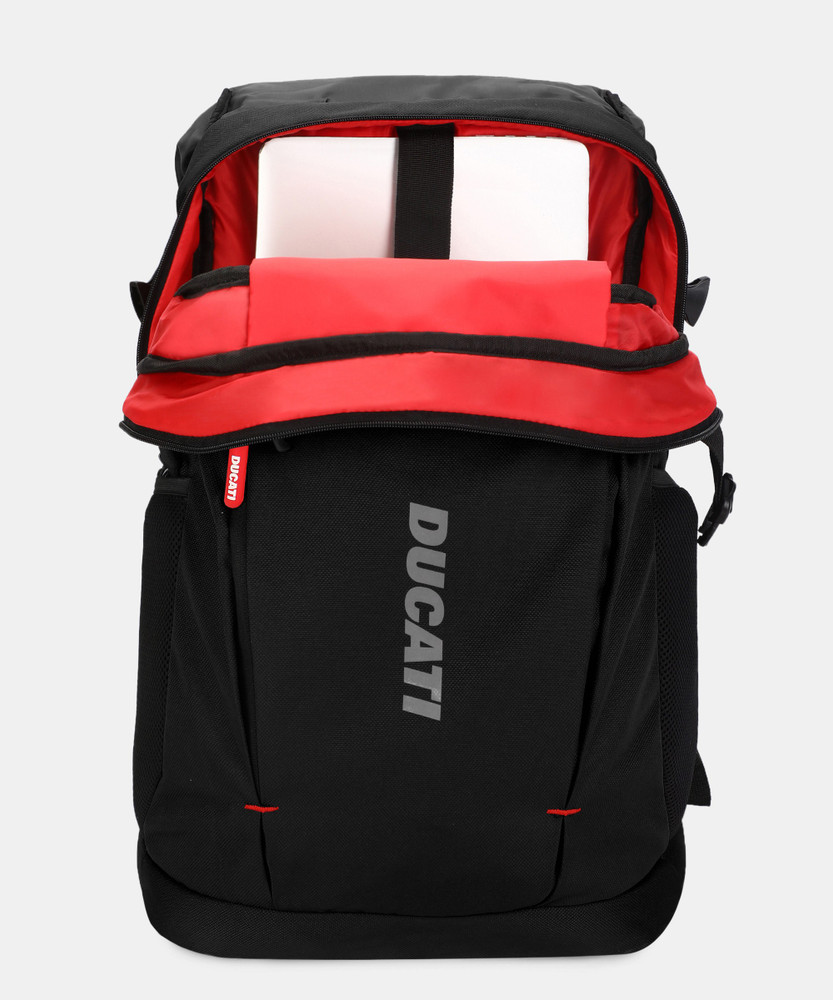DUCATI Laptop Backpack 35 L Laptop Backpack Black Price in India Flipkart