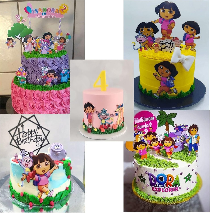 Bolo Dora Kids Cartoon Character Cake In Dansoman Party, Catering