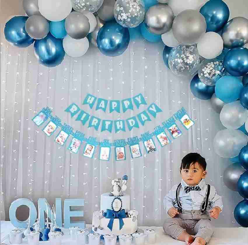 Happy Decoration Baby s 1st First Year Balloon Decorations for a One Year Old s Celebration Price in India Buy Happy Decoration Baby s 1st First Year Balloon Decorations for a One Year Old s Celebrati...