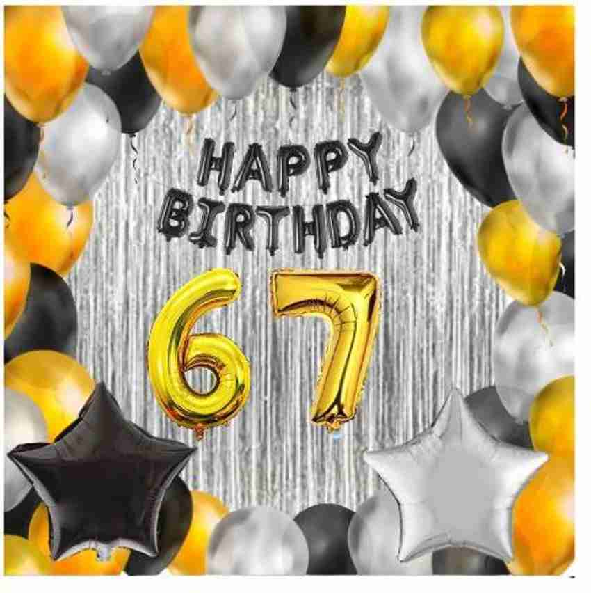 Bday 67 Balloons