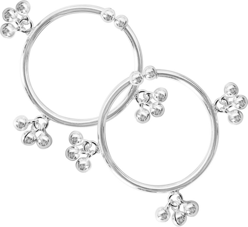 Flipkart silver bangles store