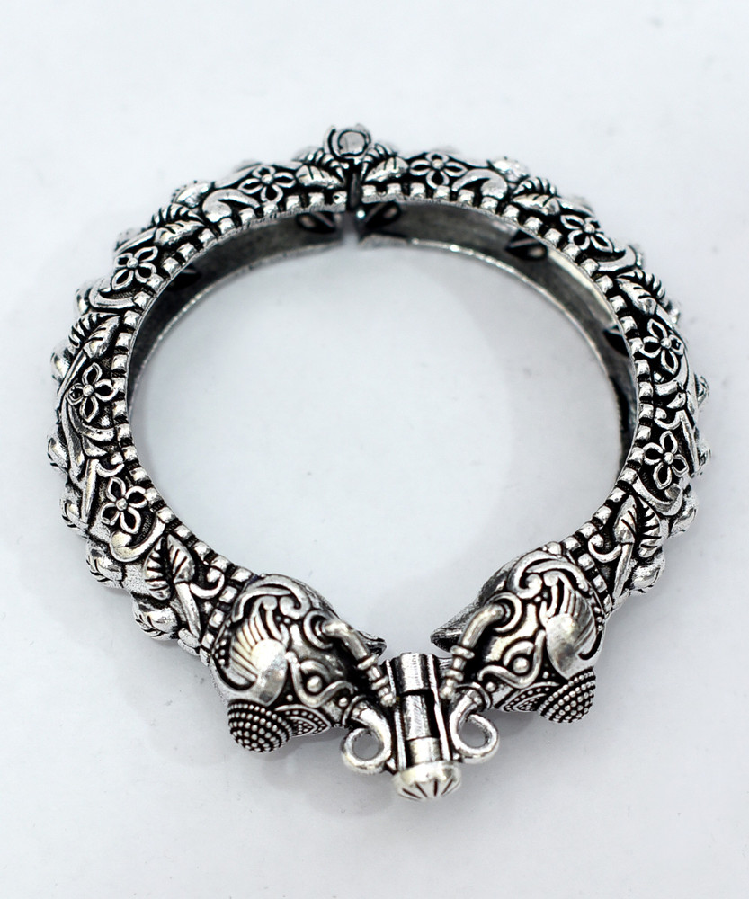 Majestic Jewellry Silver Silver Bangle Price in India Buy Majestic Jewellry Silver Silver Bangle Online at Best Prices in India Flipkart