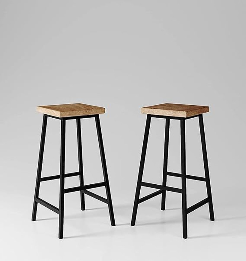 Classic Metal Bar Stools Amazon.com: Diwhy Industrial Bar Stool 26 32