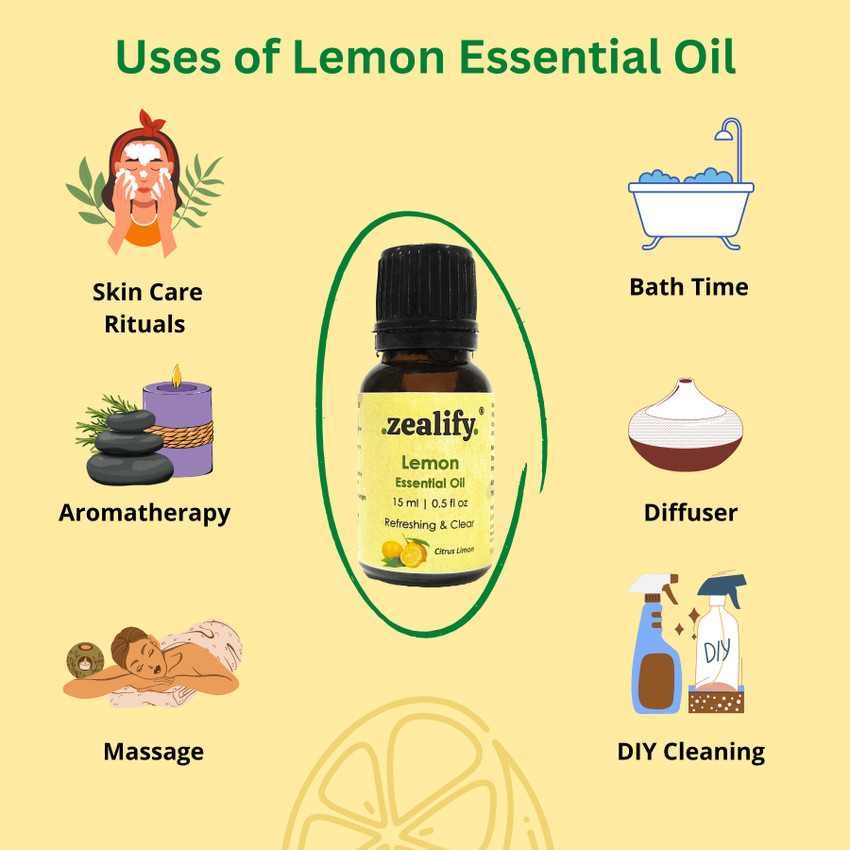 Uses for lemon essential oil store
