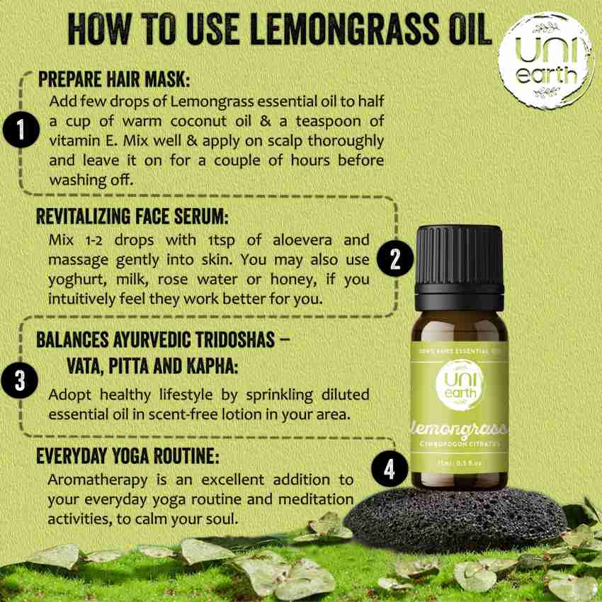 how to prepare lemongrass oil