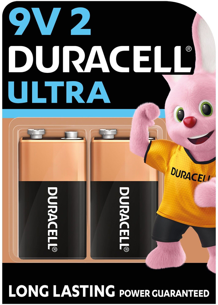 Blocco Alcalino 9 Volt Duracell Basic 9V 6LF22 / MN1604 9V Alkaline ...