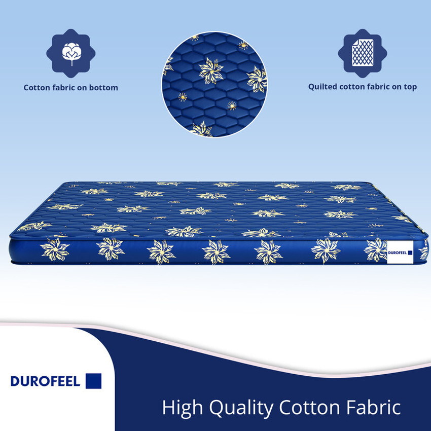 DUROFEEL ELITE 5 inch Single PU Foam Mattress Price in India Buy DUROFEEL ELITE 5 inch Single PU Foam Mattress online at Flipkart