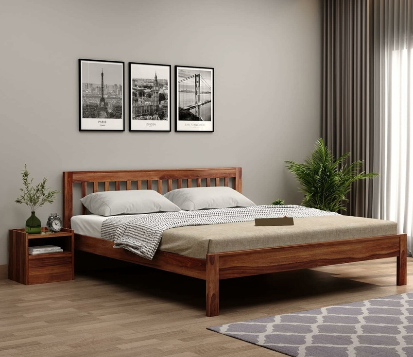 Wooden cot without storage store