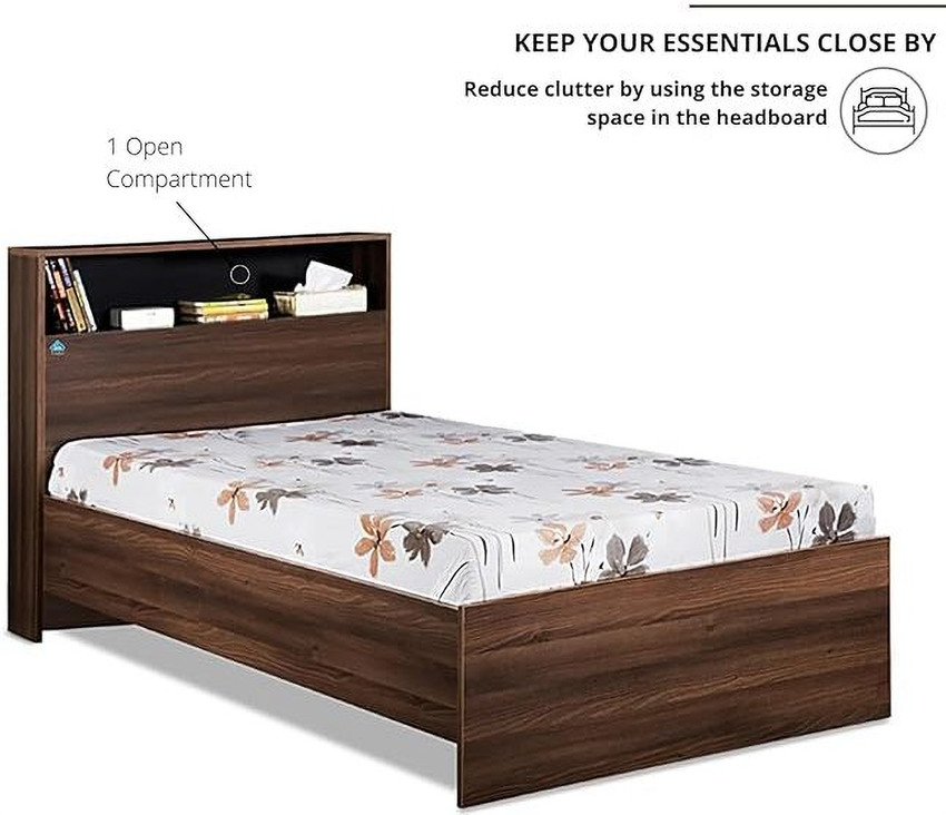 Flipkart Perfect Homes Engineered Wood Single Bed With Storage For Bed Room Hotel. Engineered Wood Single Box Bed Price in India Buy Flipkart Perfect Homes Engineered Wood Single Bed With Storage