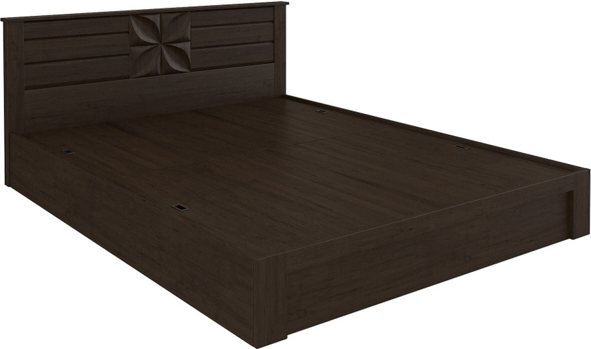 SPACEWOOD Engineered Wood Queen Hydraulic Bed
