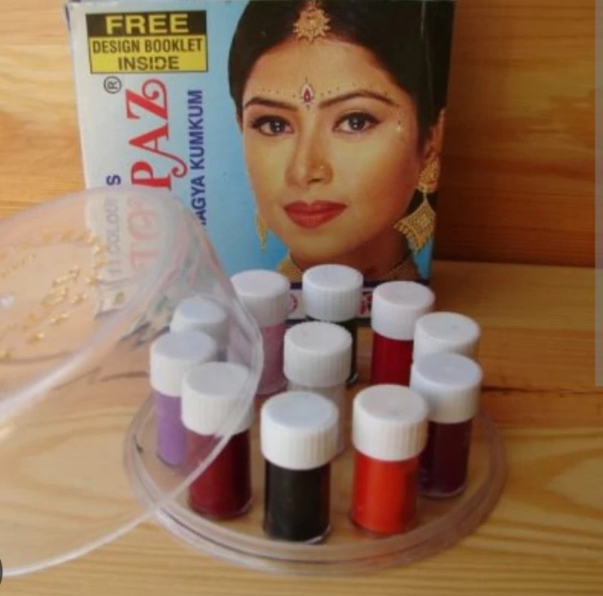 Liquid Kumkum Bindi Designs