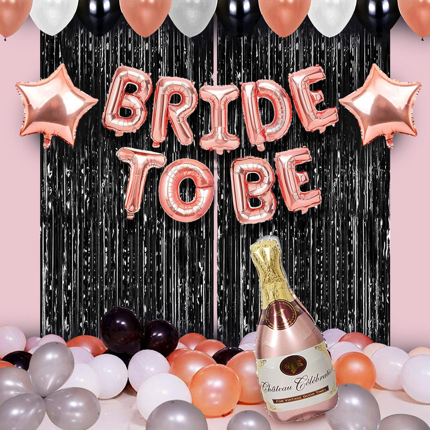 Dinipropz Bride to Be Decoration Set Combo Bridal Shower Decorations Kit Price in India Buy Dinipropz Bride to Be Decoration Set Combo Bridal Shower Decorations Kit online at Flipkart