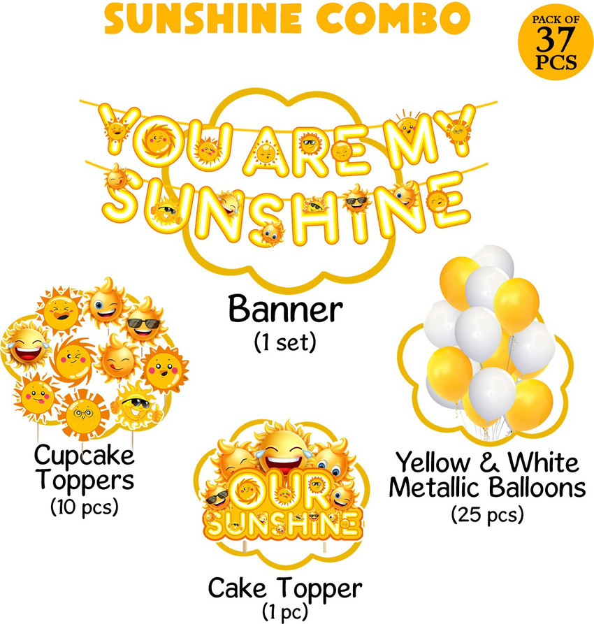 You Are My Sunshine Birthday Banners You Are My Sunshine Sun And
