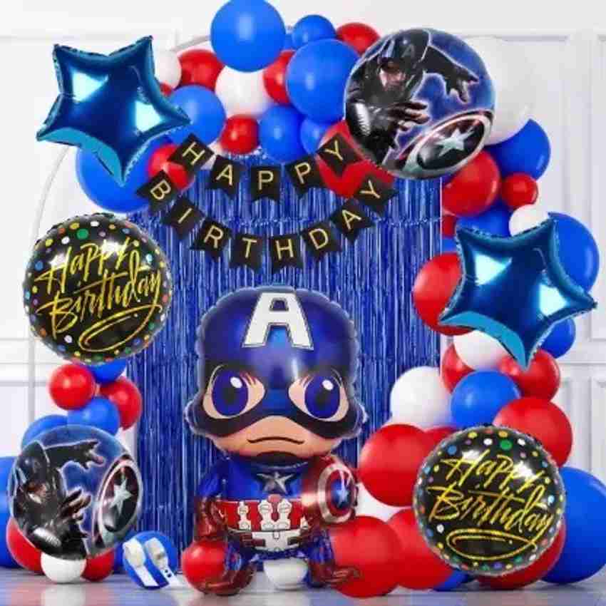 Captain america birthday theme store