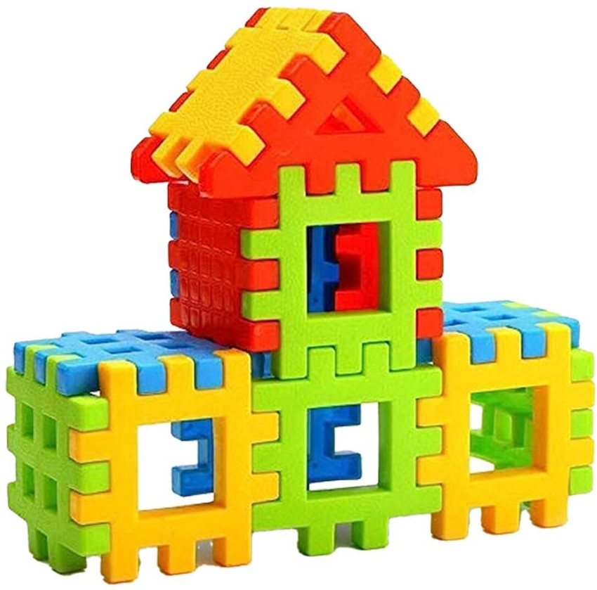TODZPLAY Building Blocks for Kids Block Game for Kids Big Size 48 Pieces Building Blocks for Kids Block Game for Kids Big Size 48 Pieces Buy House Building