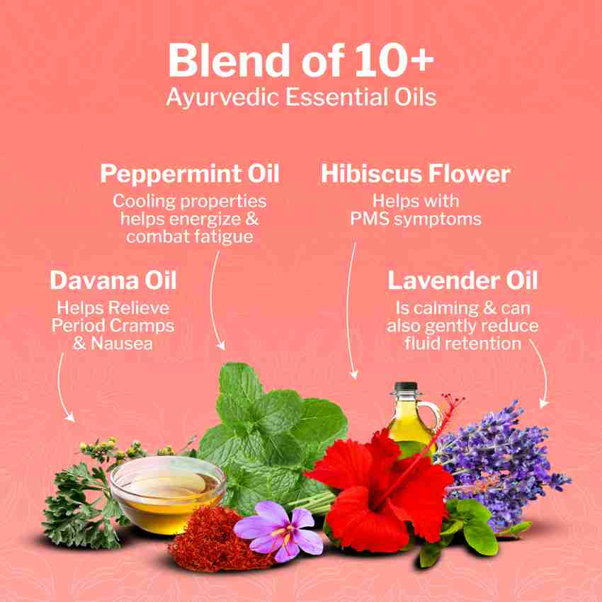INAARI Roll On Oil For Menstrual Cramp 10ml Enrich With Ayurvedic Essential Oil Herbs Liquid Buy Baby Care Products in India Flipkart
