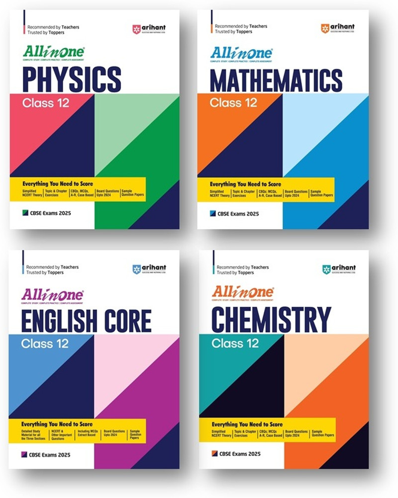 Ncert Books For Class 12 All Subjects With One Complete