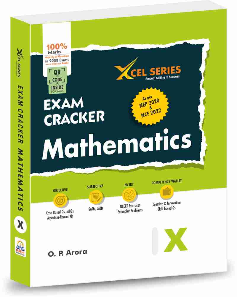 CBSE Question Bank MATHEMATICS Class 10 For 2023-2024( XCEL