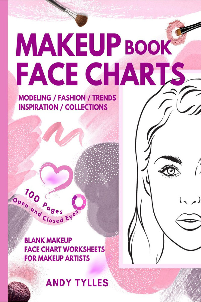 Blank Makeup Face Chart