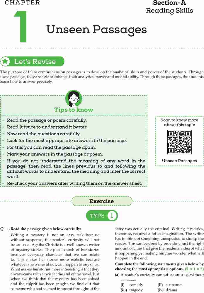 Oswaal Ncert Cbse Question Bank Class 6 English Book CA/CMA Final