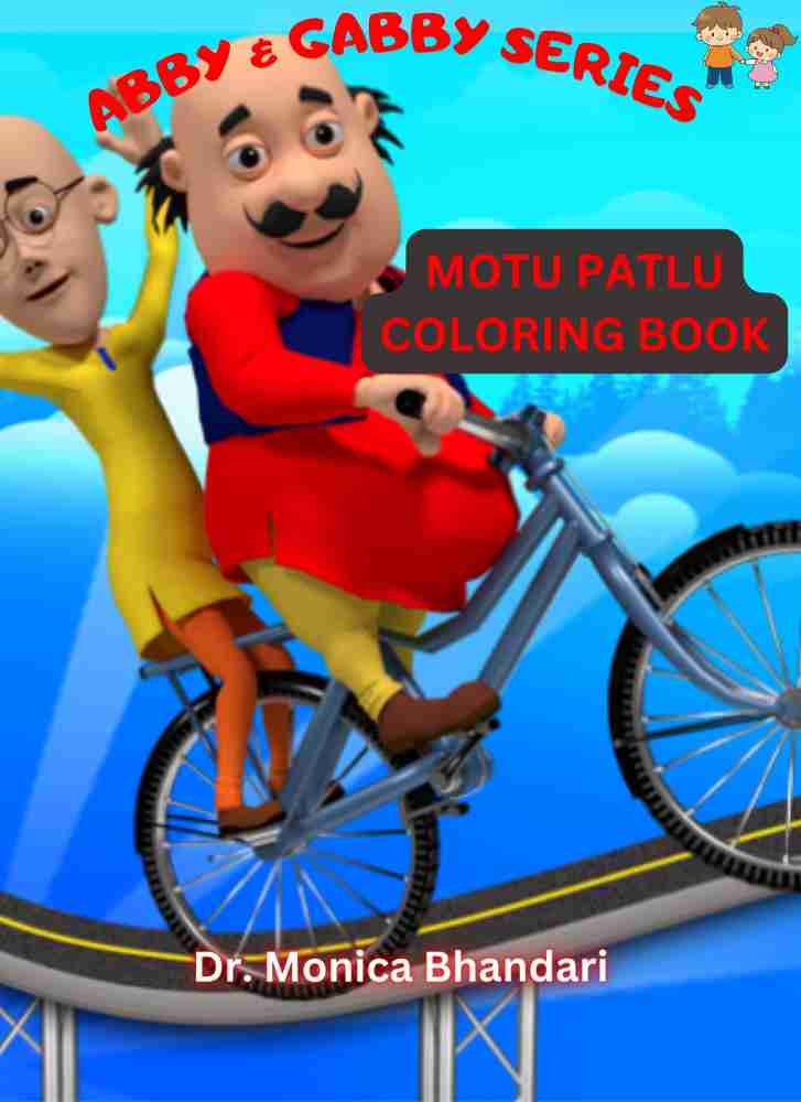 motu patlu coloring pages