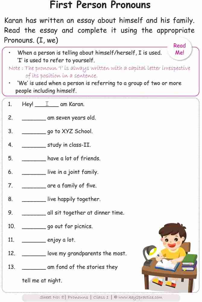 English Worksheets On Alphabet For Grade 1 Key2practice