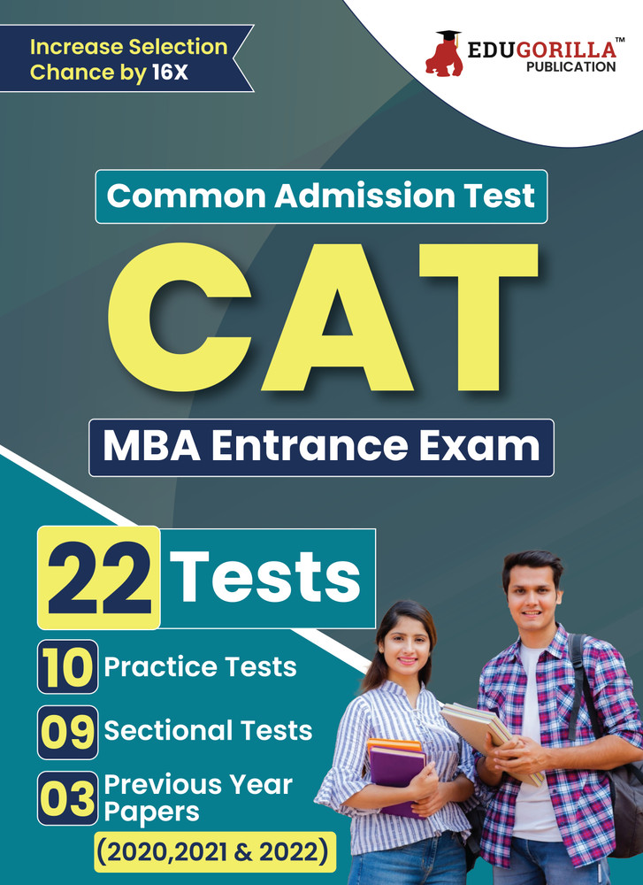 CAT 2023 MBA Entrance Exam (Common Admission Test) 10 Mock, 46% OFF