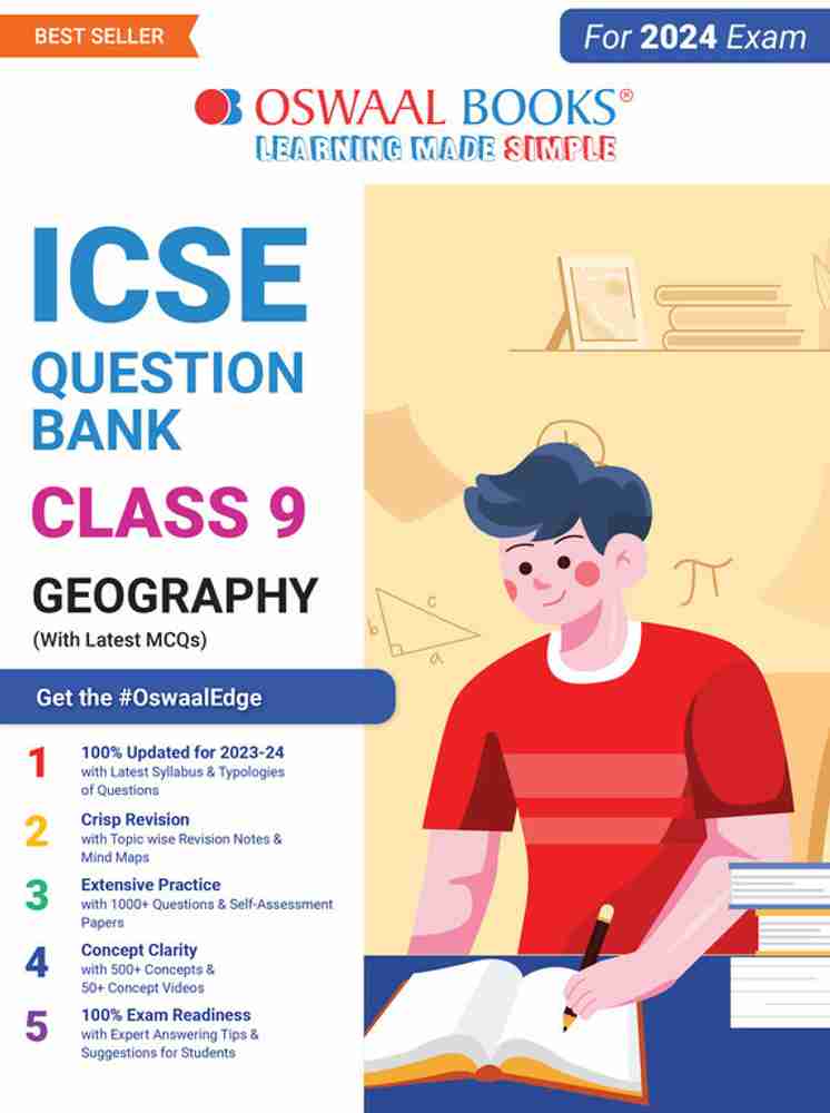 Oswaal Icse Question Bank Class 10 Geography Book
