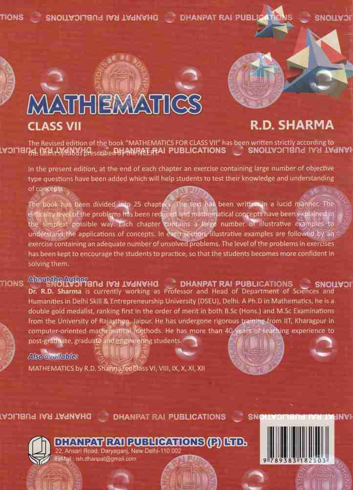 Mathematics Mastery: Class 10 With MCQs A Comprehensive, 08/27/2023