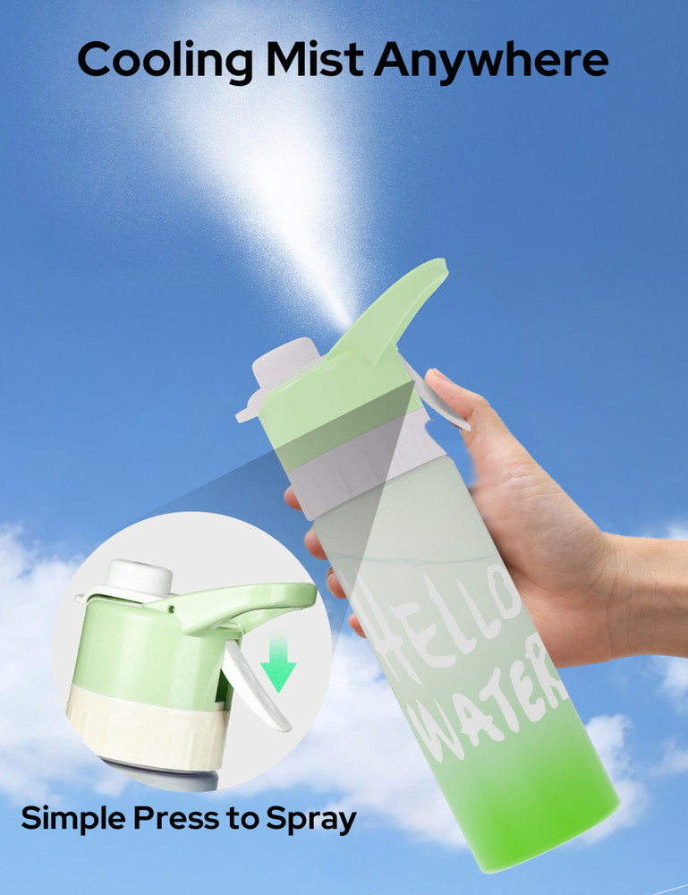 Halohop Sports Unbreakable Mist Spray Water Bottle Leak Proof Free Cool Summer 650 ml Spray Bottle Buy Halohop Sports Unbreakable Mist Spray Water Bottle Leak Proof Free Cool Summer 650 ml