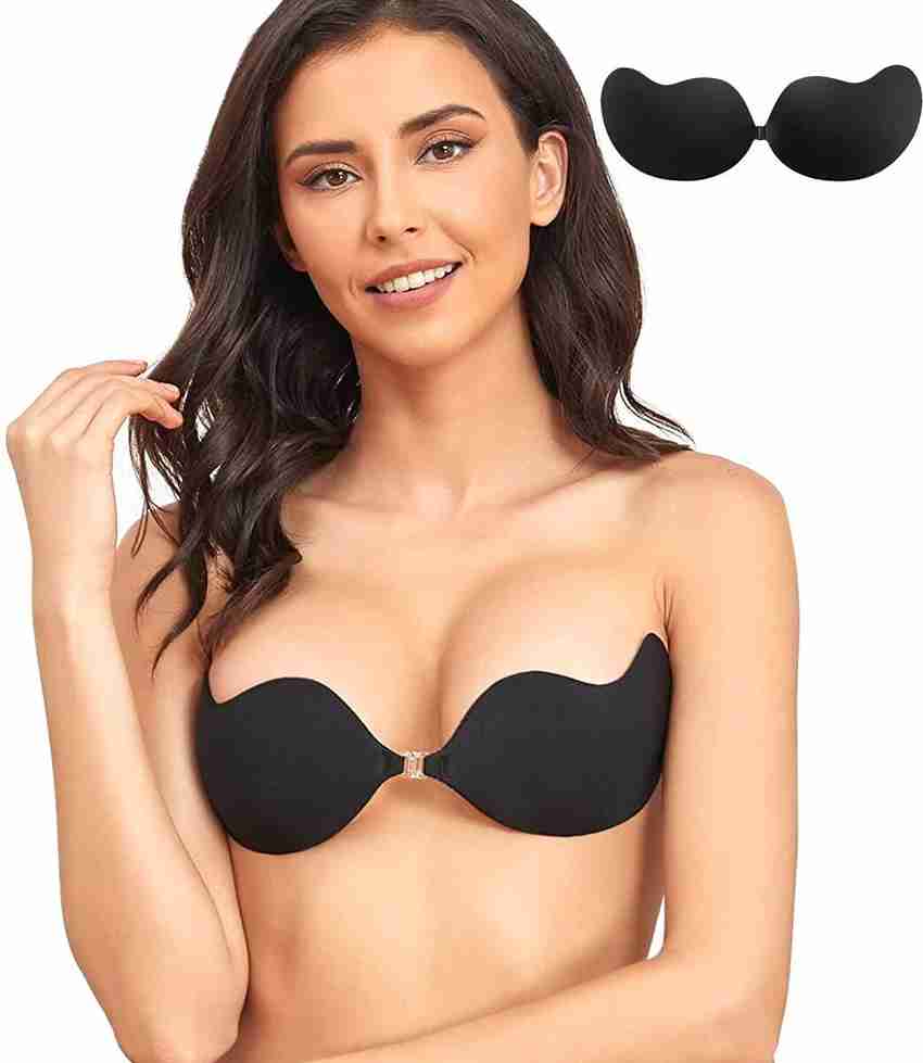 HASTHIP Black Silicone Strapless Push Up Adhesive Bra Reusable Wire Free C Cup Stick On Women Everyday Lightly Padded Bra Buy HASTHIP Black Silicone Strapless Push Up Adhesive Bra Reusable Wire Free C...