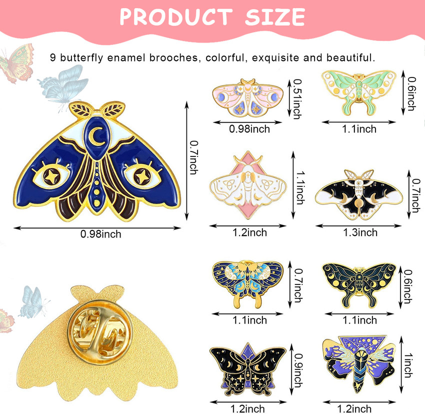 PALAY Alloy Butterfly Brooches Brooch Pin for Clothes Scarf Backpack DIY Craft Brooch Price in India Buy PALAY Alloy Butterfly Brooches Brooch Pin for Clothes Scarf Backpack DIY Craft Brooch online