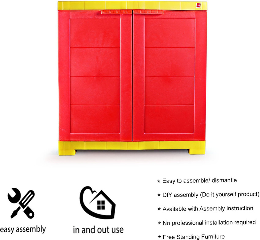 Novelty Cabinet Cello Novelty Compact Plastic Free Standing Cabinet