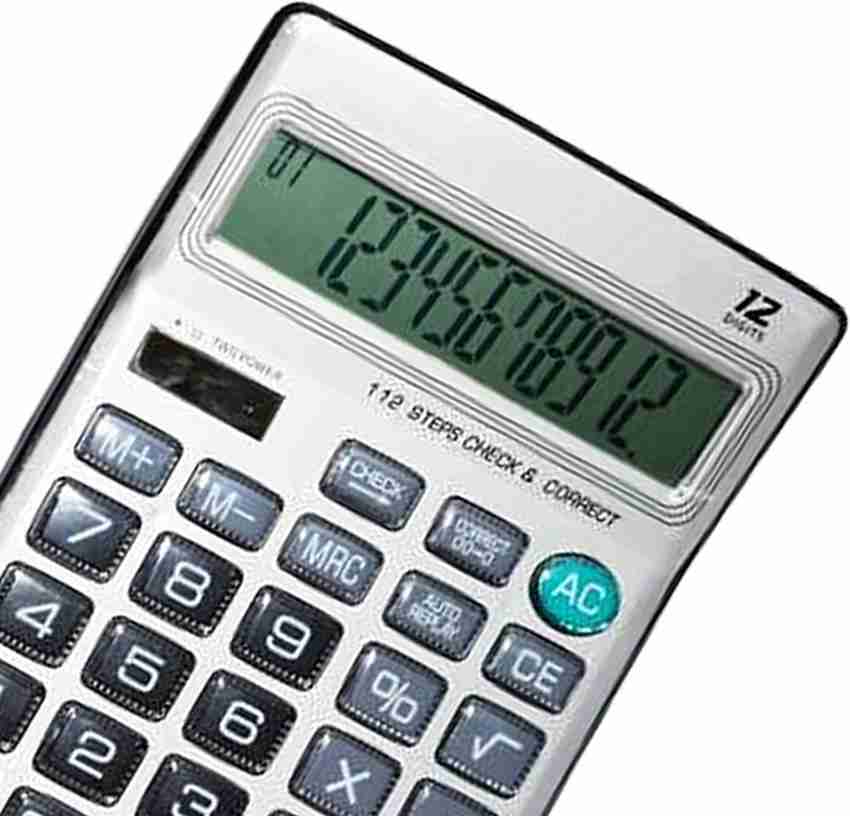 Touch Calculator Solar Powed Touch Screen Transparent Calculator