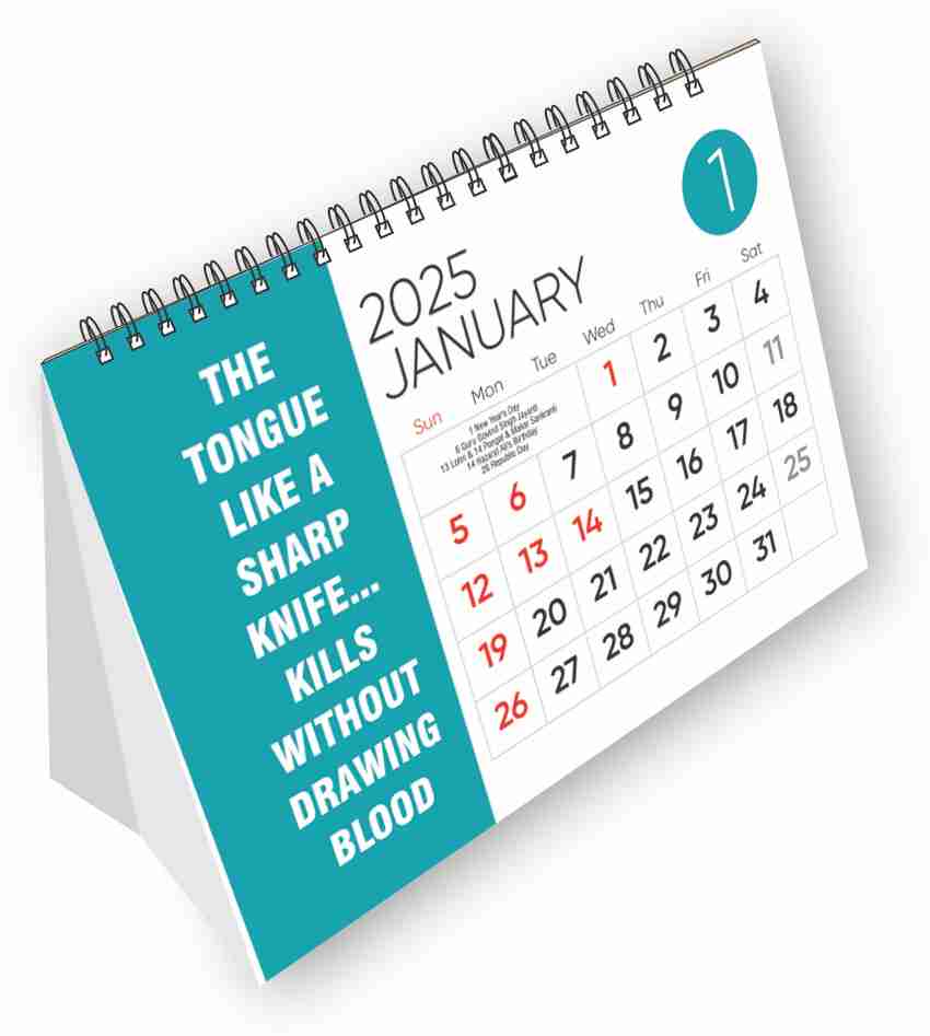 Calendar With Motivational Quotes