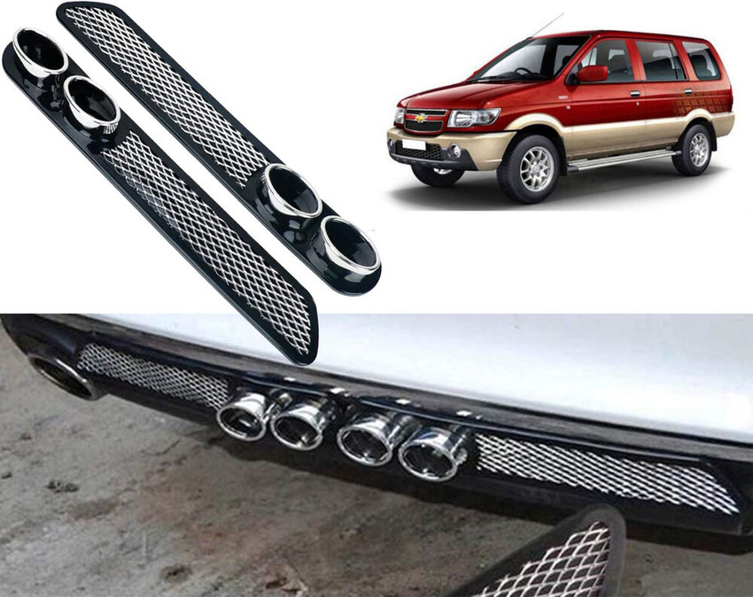 Selifaur Car Rear Dual Tip Bumper Lip Diffuser For Tavera Car Beading Roll For Bumper Price in India Buy Selifaur Car Rear Dual Tip Bumper Lip Diffuser For Tavera Car Beading