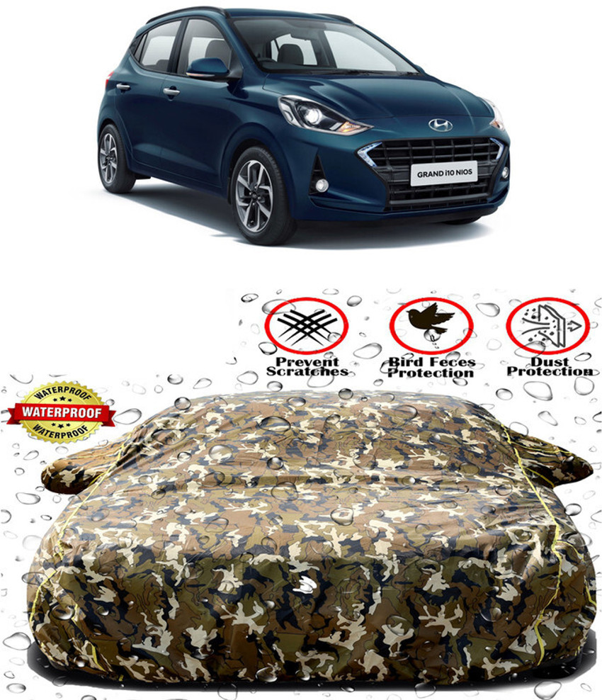 AUTOGARH Car Cover For Hyundai Grand i10 Nios With Mirror Pockets Price in India Buy AUTOGARH Car Cover For Hyundai Grand i10 Nios With Mirror Pockets online at Flipkart