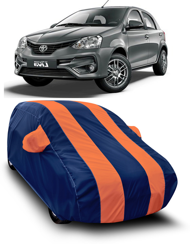 Drench Car Cover For Toyota Etios Liva With Mirror Pockets Price in India Buy Drench Car Cover For Toyota Etios Liva With Mirror Pockets online at Flipkart