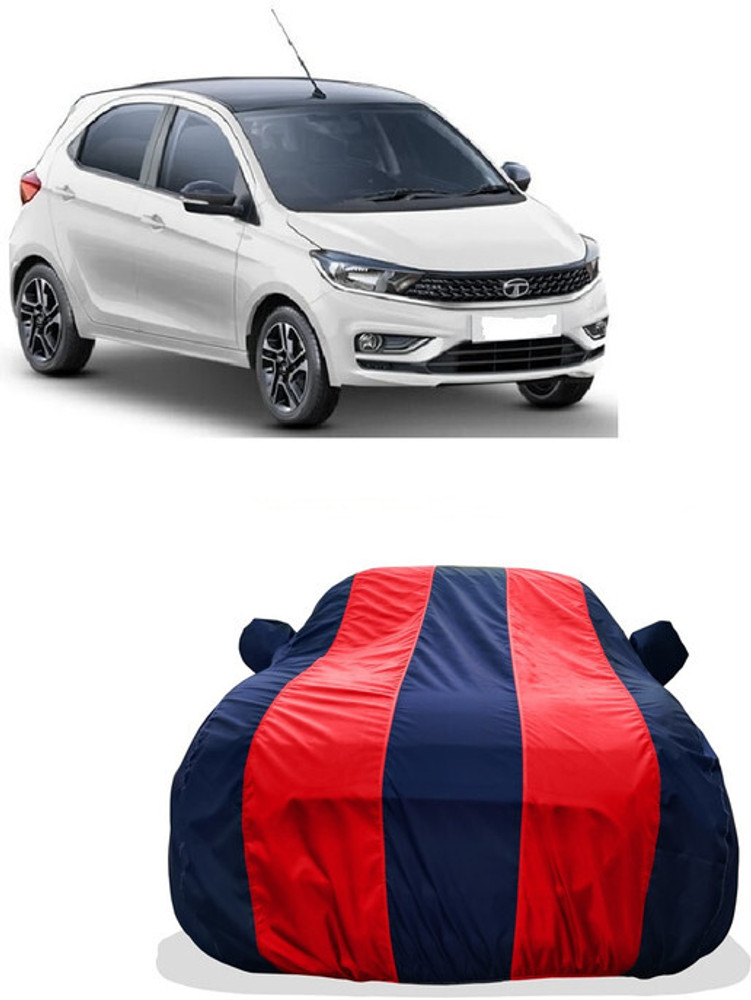 Tricway Car Cover For Tata Tiago XZ Plus Dual Tone Roof Petrol With Mirror Pockets Price in India Buy Tricway Car Cover For Tata Tiago XZ Plus Dual Tone Roof Petrol