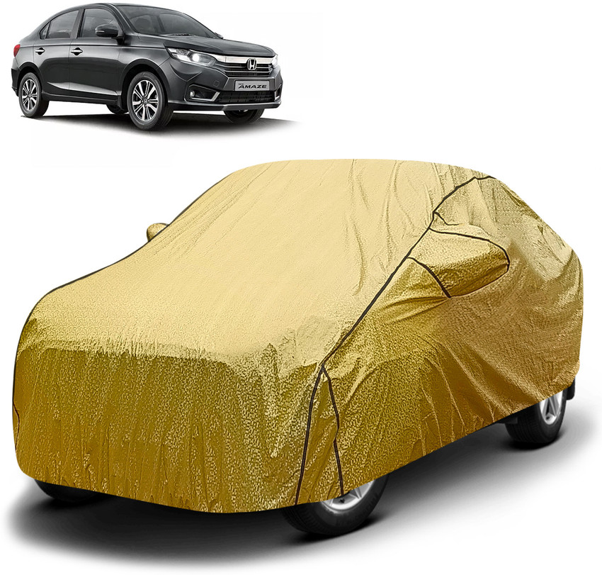 CARZEX Car Cover For Honda Amaze With Mirror Pockets Price in India Buy CARZEX Car Cover For Honda Amaze With Mirror Pockets online at Flipkart