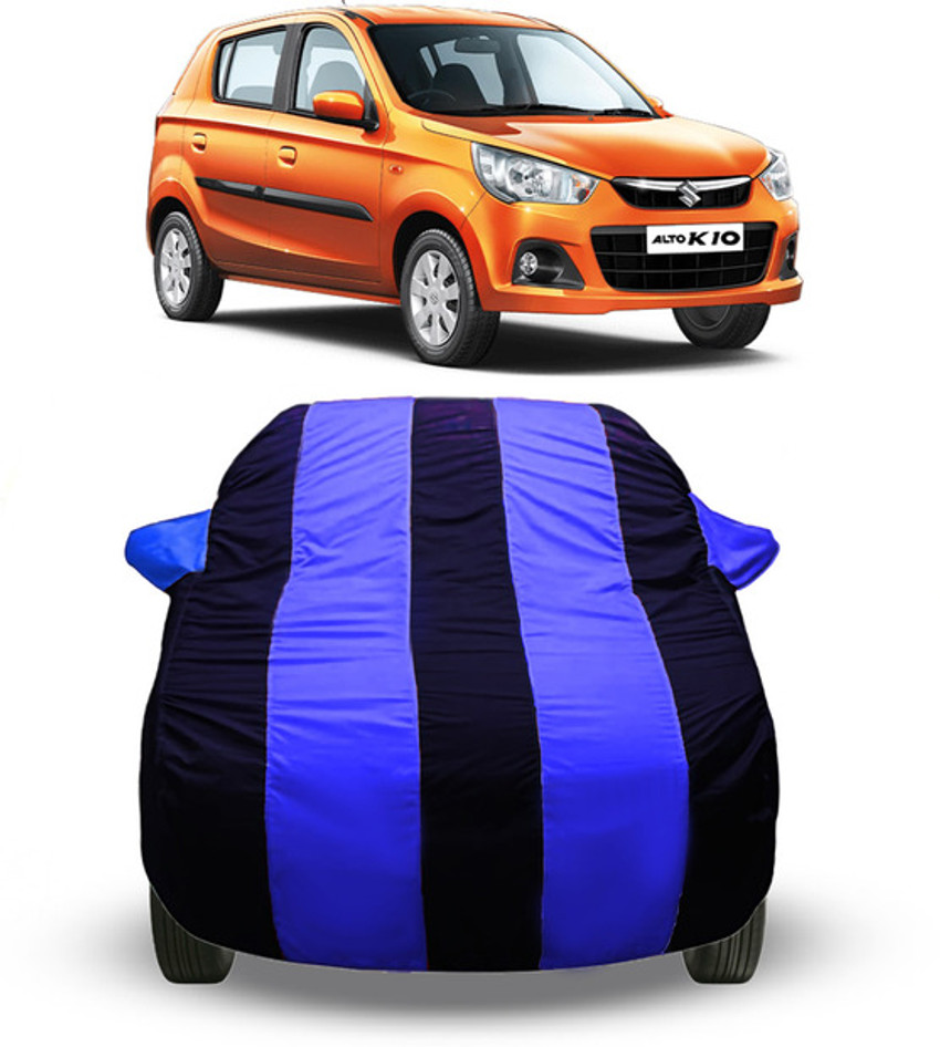 FUZICON Car Cover For Maruti Suzuki Alto K10 VXI With Mirror Pockets Price in India Buy FUZICON Car Cover For Maruti Suzuki Alto K10 VXI With Mirror Pockets online at Flipkart