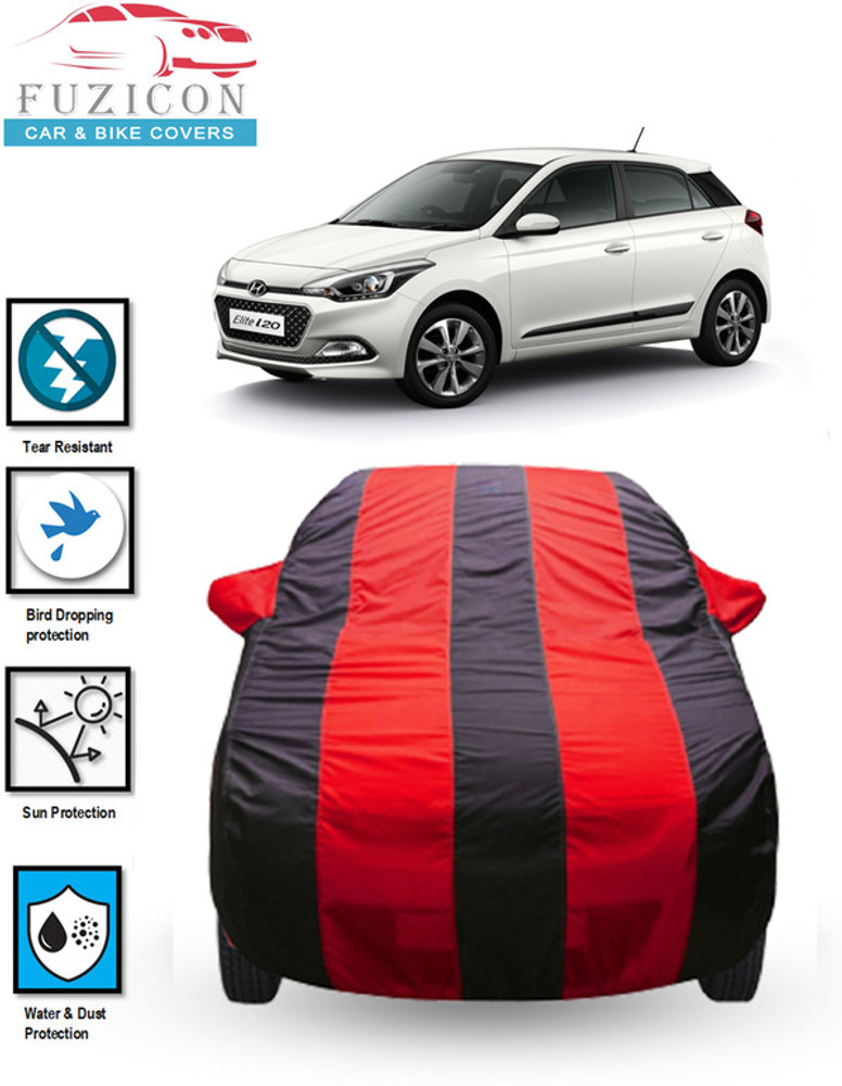 FUZICON Car Cover For Hyundai Elite i20 Asta 1.2 With Mirror Pockets Price in India Buy FUZICON Car Cover For Hyundai Elite i20 Asta 1.2 With Mirror Pockets online at Flipkart