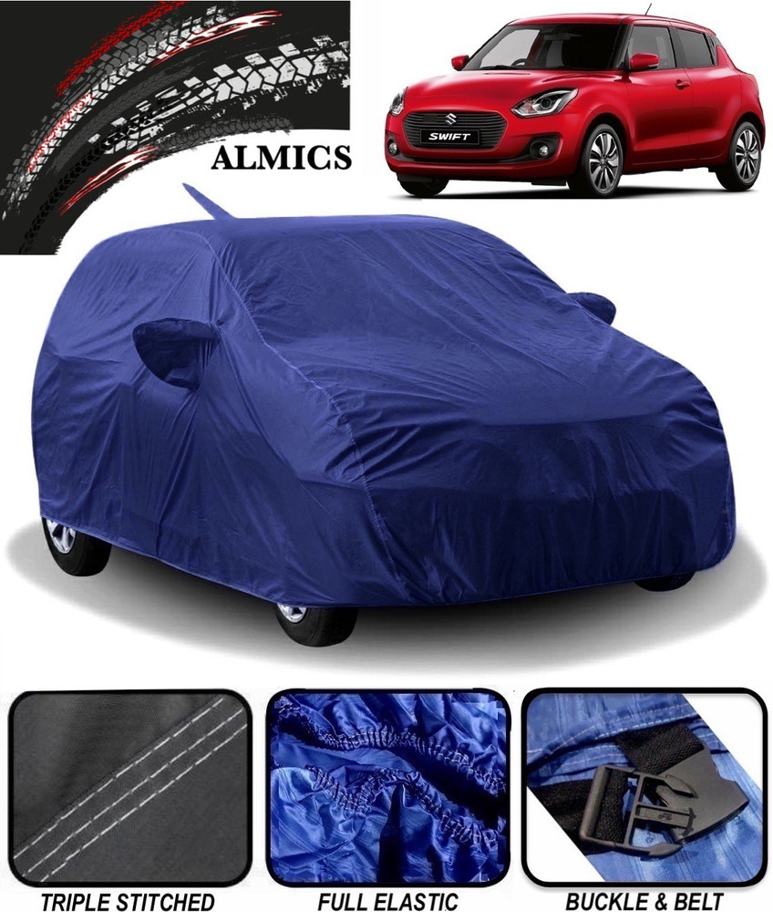 ALMICS Car Cover For Maruti Suzuki Swift AMT VDI With Mirror Pockets Price in India Buy ALMICS Car Cover For Maruti Suzuki Swift AMT VDI With Mirror Pockets online at Flipkart