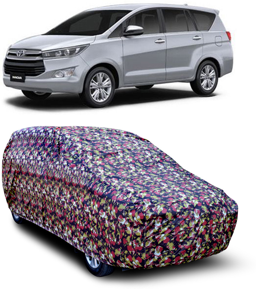 SXAWG Car Cover For Toyota Innova Without Mirror Pockets Price in India Buy SXAWG Car Cover For Toyota Innova Without Mirror Pockets online at Flipkart