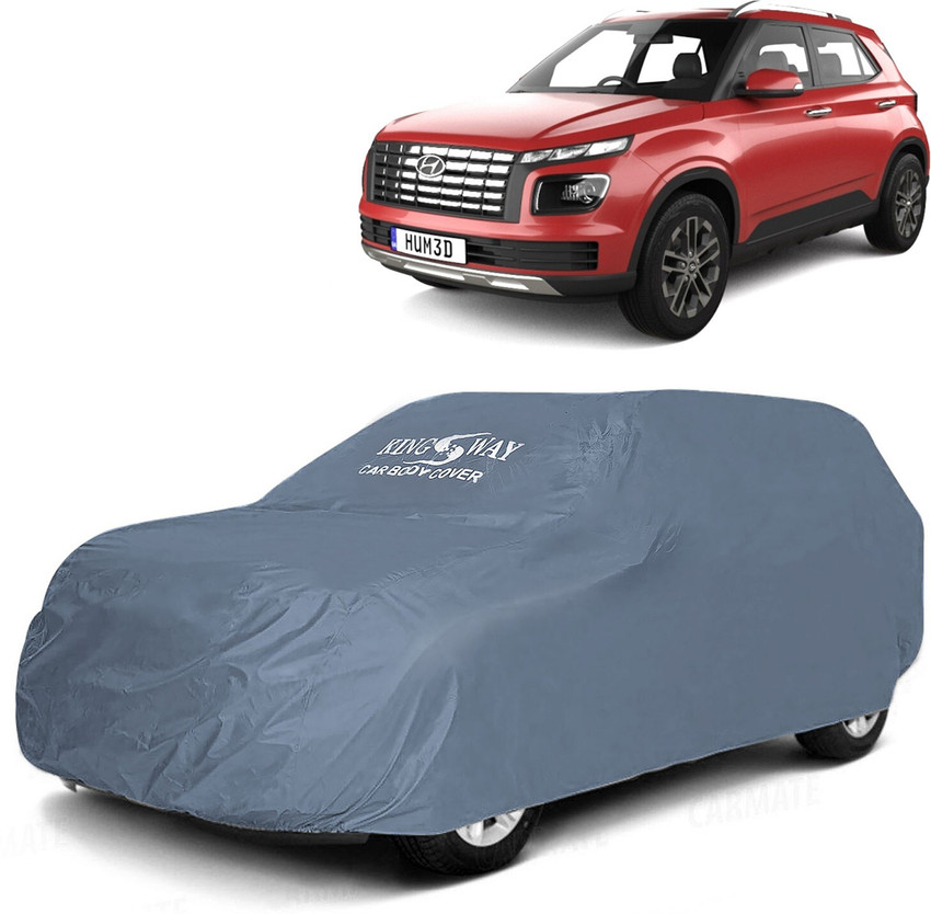 Kingsway Car Cover For Hyundai Venue Without Mirror Pockets Price in India Buy Kingsway Car Cover For Hyundai Venue Without Mirror Pockets online at Flipkart