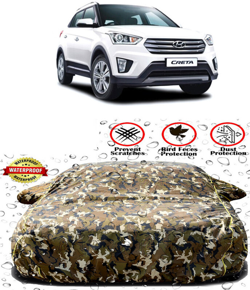 AUTOGARH Car Cover For Hyundai Creta 2020 With Mirror Pockets Price in India Buy AUTOGARH Car Cover For Hyundai Creta 2020 With Mirror Pockets online at Flipkart