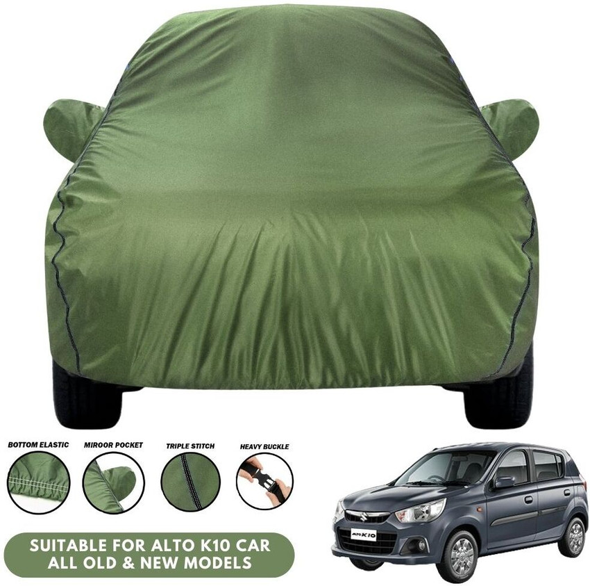CITYVEGI Car Cover For Maruti Suzuki Alto K10 Alto K10 LX Alto K10 LXI Alto K10 VXI With Mirror Pockets Price in India Buy CITYVEGI Car Cover For Maruti Suzuki Alto