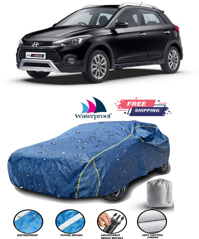 AutoTiger Car Cover For Hyundai i20 Active With Mirror Pockets Price in India Buy AutoTiger Car Cover For Hyundai i20 Active With Mirror Pockets online at Flipkart