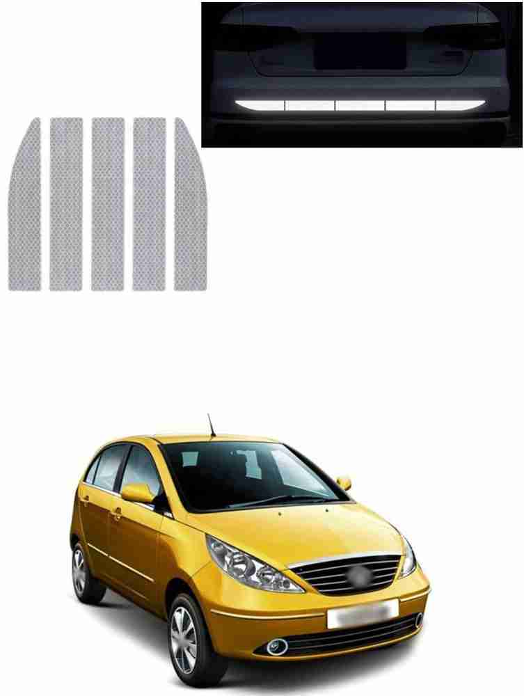 PECUNIA Reflective Warning Strip Bumper Truck Safety Sticker Decal A473 Matte Glossy Tata Indica Vista Rear Garnish Price in India Buy PECUNIA Reflective Warning Strip Bumper Truck Safety Sticker Deca...