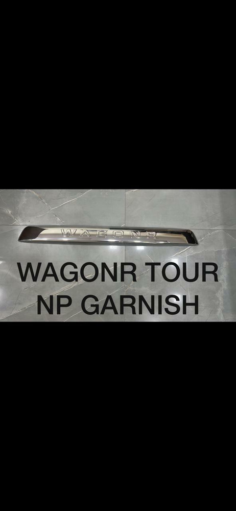 Wagon r number plate garnish store